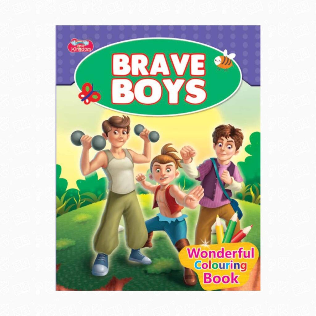 Wonderful Coloring Book – Brave Boys – Chota Kingdom